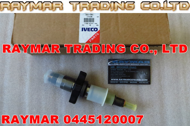 BOSCH common rail injector 0445120007, 0445120212 for Cummins and IVECO ...