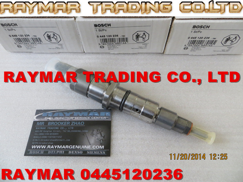 BOSCH Common rail injector 0445120236, 4939061, 4940170 5263308 ...