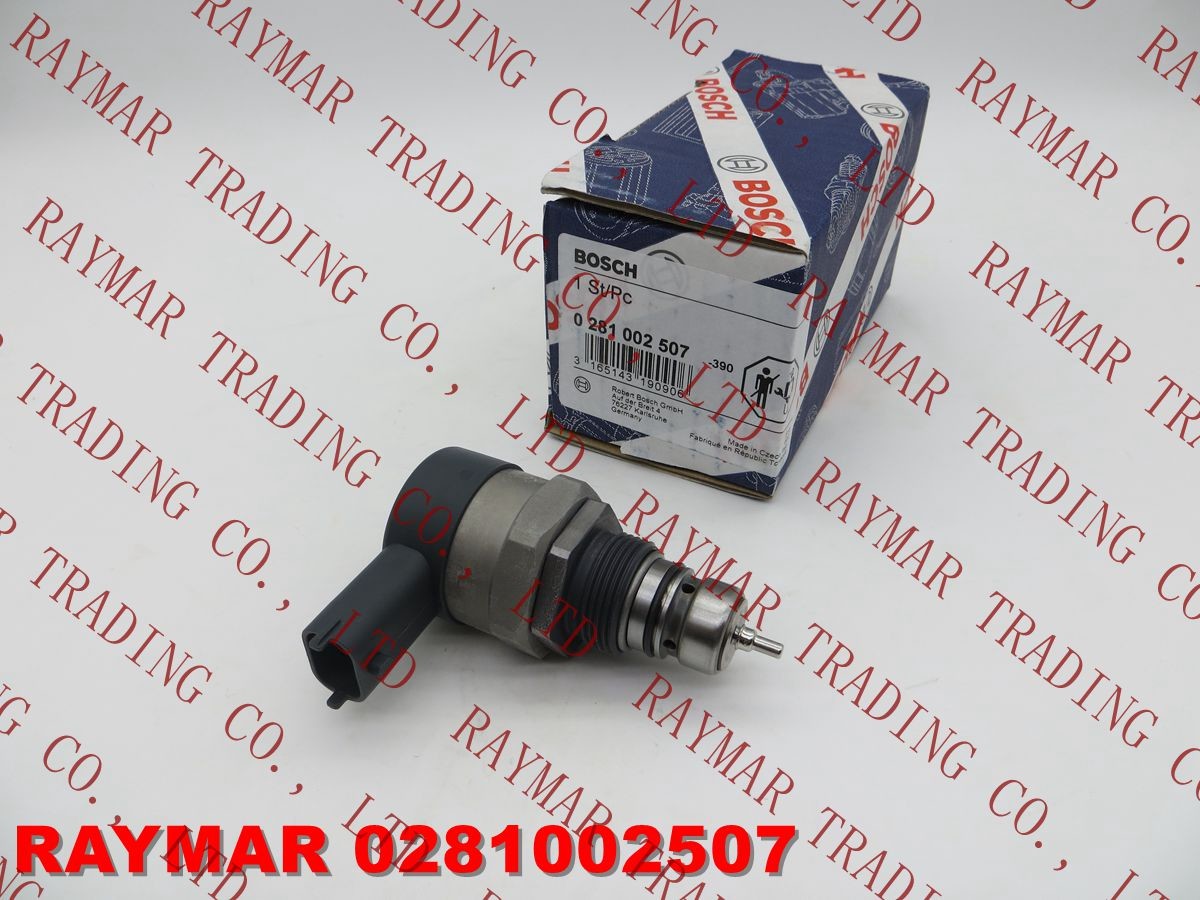 BOSCH Fuel rail pressure regulating valve 0281002507, 0281002625 for ...