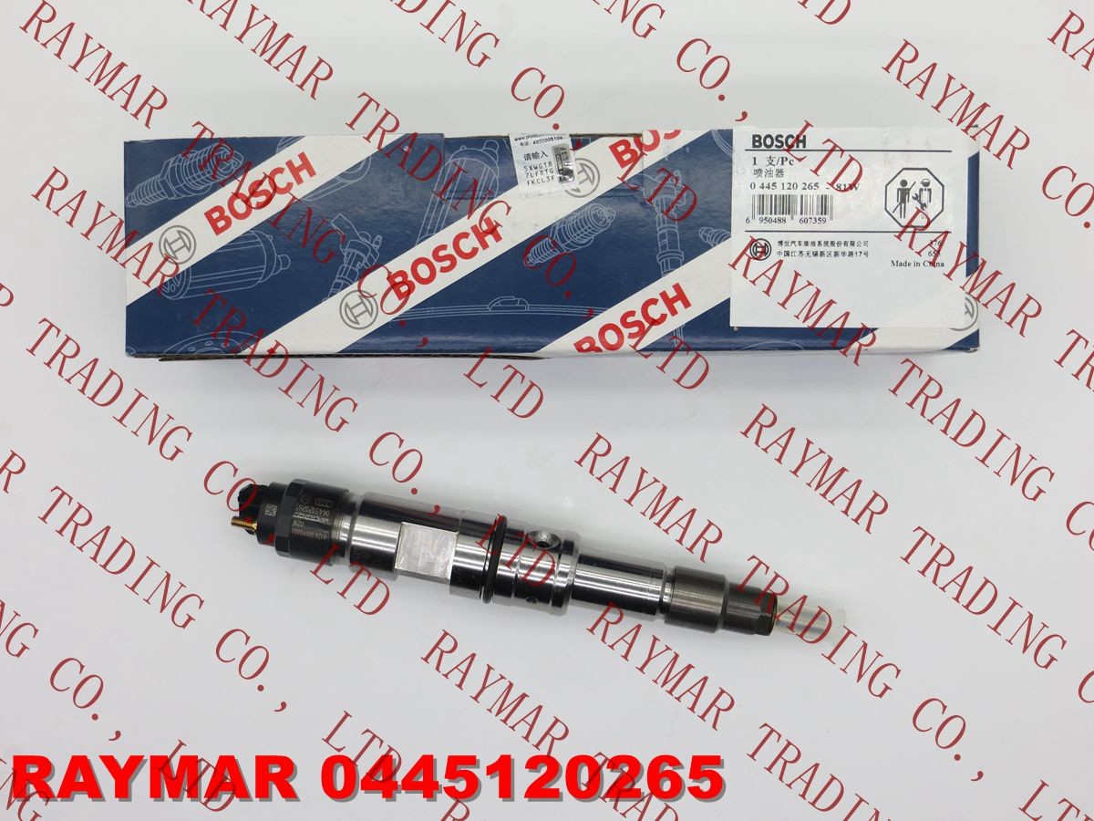 BOSCH Genuine common rail injector 0445120265, 0445120086 for WEICHAI ...