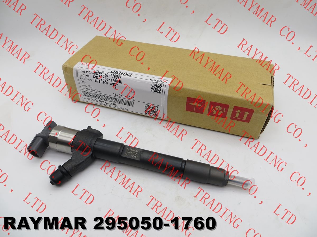 DENSO Genuine common rail fuel injector 295050-1760 for MITSUBISHI 4N15 ...