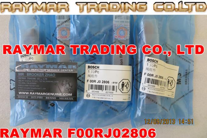 BOSCH common rail injector valve F00RJ02806, F00RJ01704