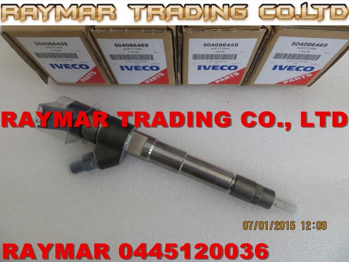 BOSCH common rail injector 0445120036 for IVECO 504086469, 504047895 ...