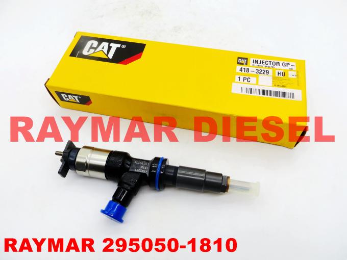 DENSO Genuine common rail fuel injector 295050-1810 for CAT C4.4 418 ...